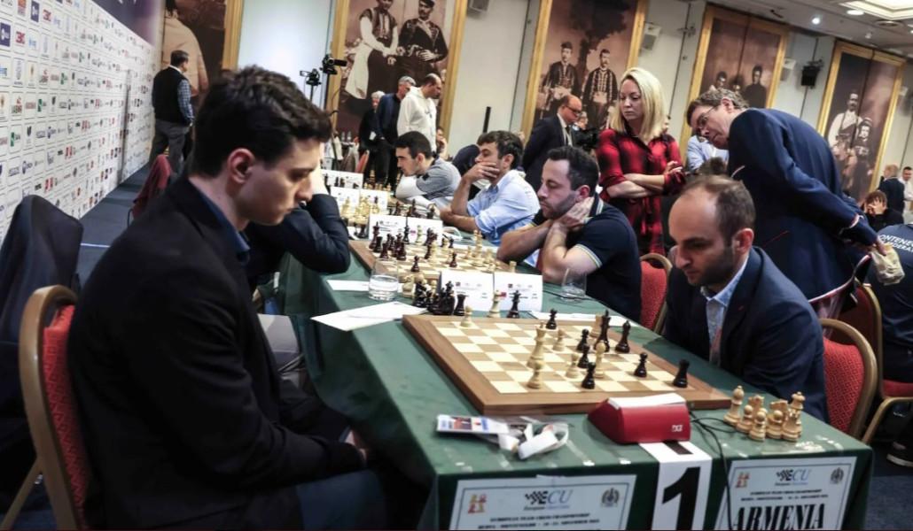 Հայաստանի շախմատի հավաքականները կիսում են միավորները. Եվրոպայի առաջնություն
